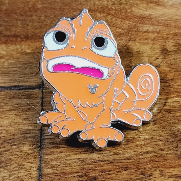 Disney | Jewelry | Orange Pascal From Disneys Tangled Pin | Poshmark